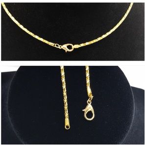 Gucci | Jewelry | Authentic Gucci Tag Gold Tone Costume Necklace | Poshmark